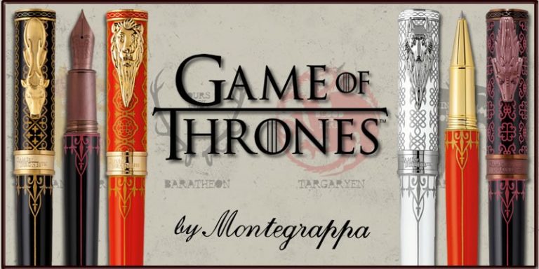 Montegrappa Issues Game of Thrones Writing Instrument Collection ...