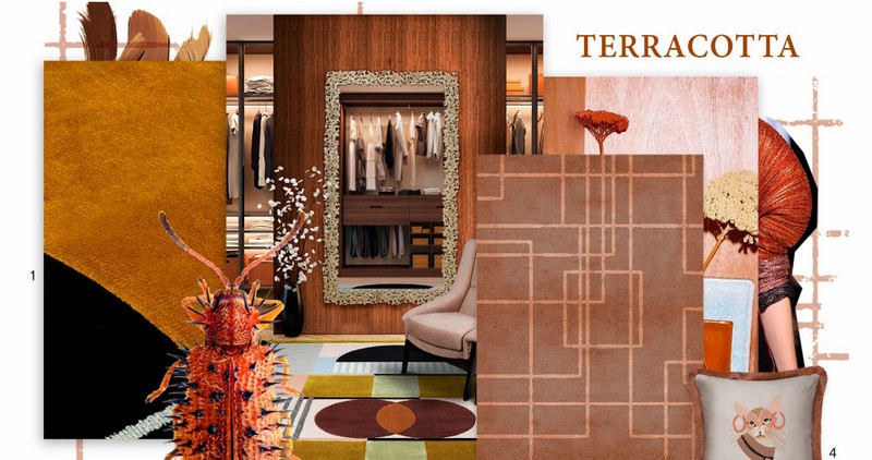 Terracotta seems the perfect choice for your home decor